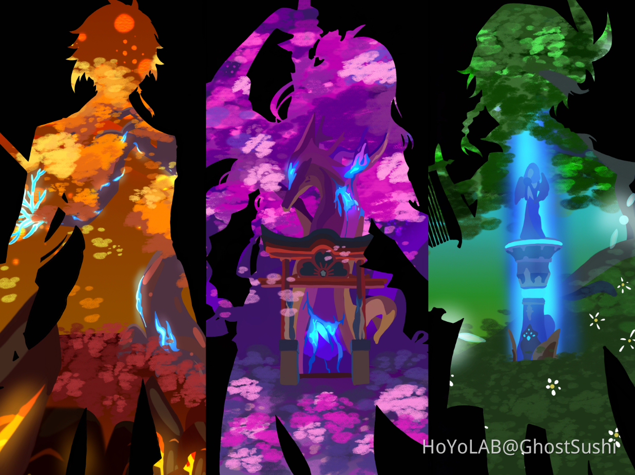 Archons and their Trees Genshin Impact | HoYoLAB