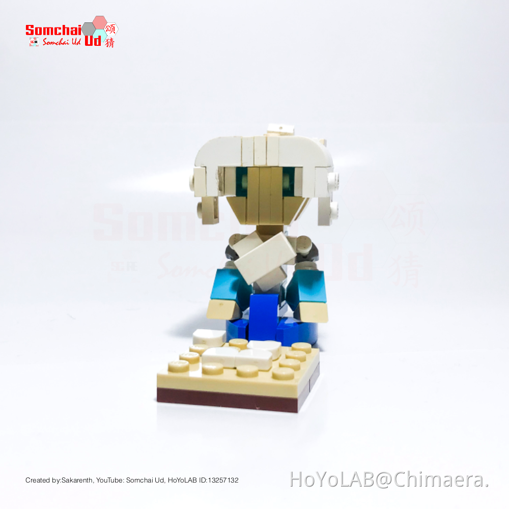 Some details of My LEGO Ayaka Chibi from short trailer video~ | Genshin ...