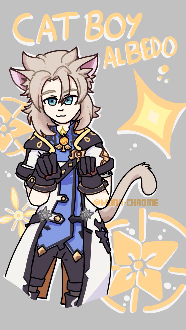 Catboy Albedo Genshin Impact | HoYoLAB