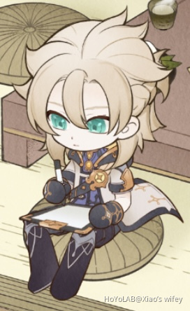 Albedo in the new web event Genshin Impact | HoYoLAB