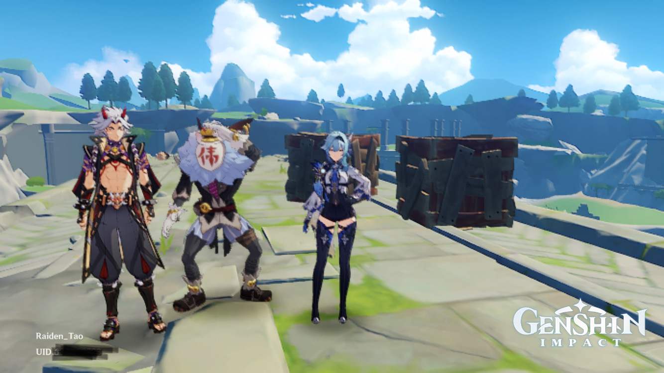 Posing with unusual hillichurl! Genshin Impact | HoYoLAB