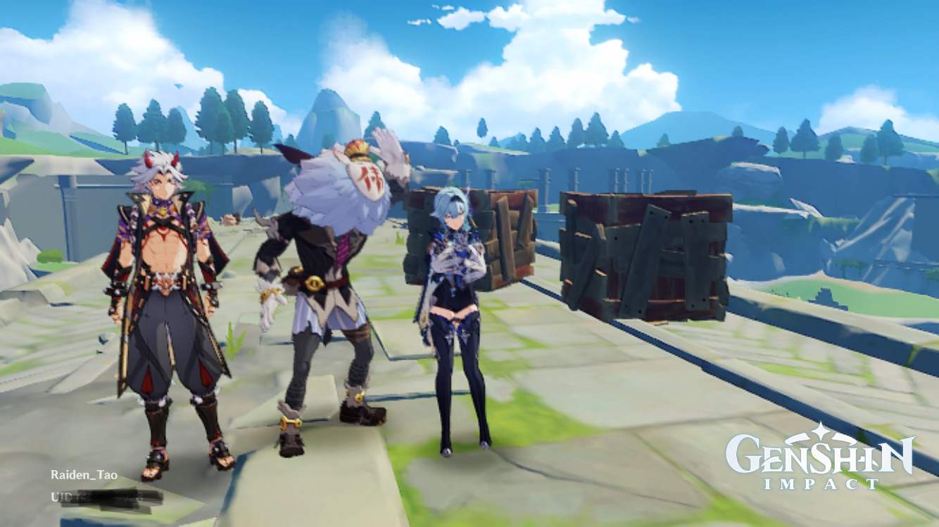 Posing with unusual hillichurl! Genshin Impact | HoYoLAB