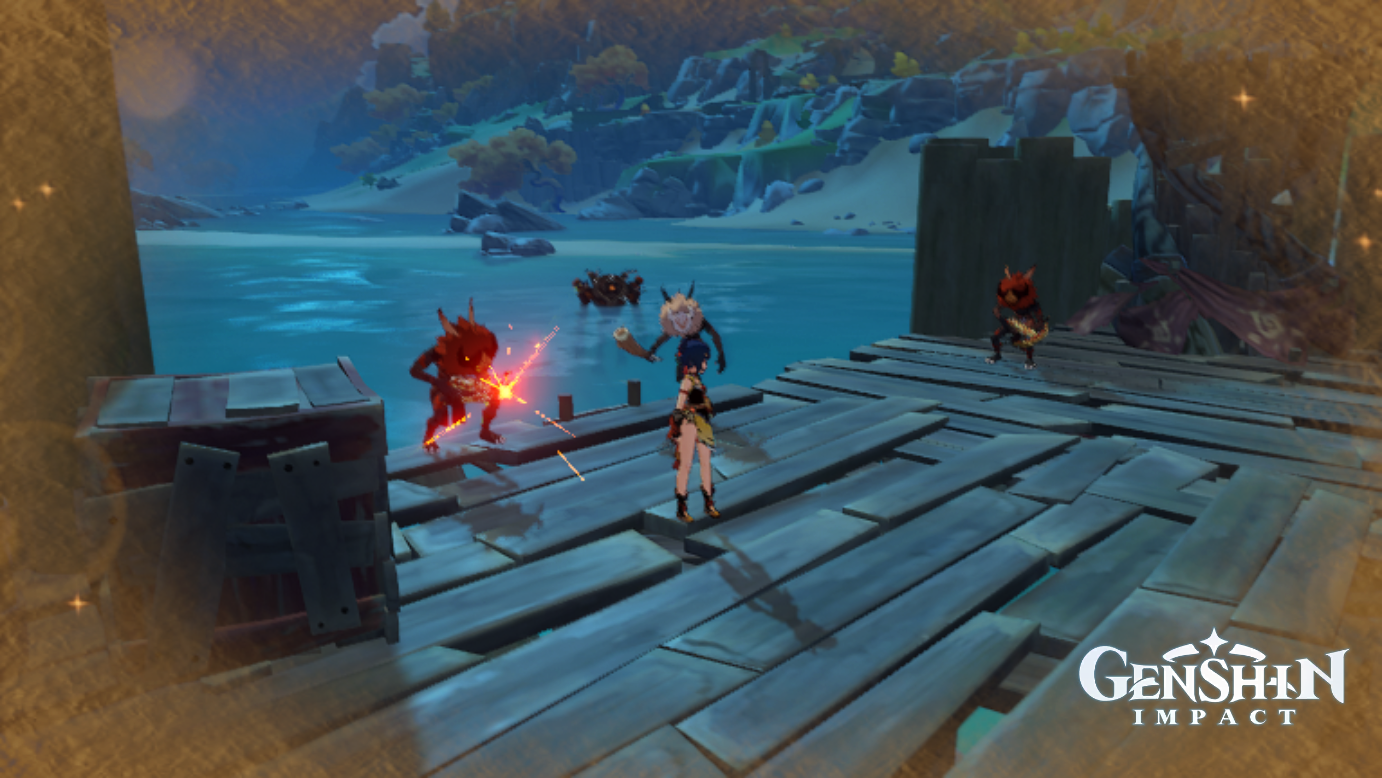 ruin guard in water ?? Genshin Impact | HoYoLAB