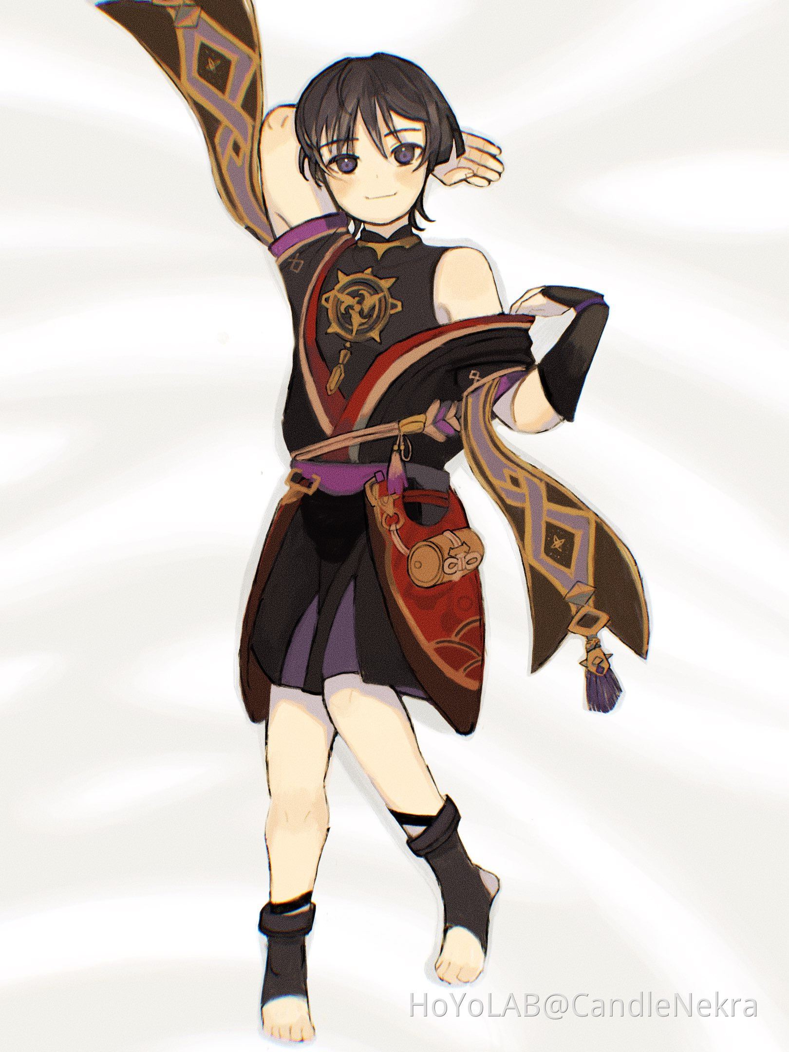 Making a Scaramouch Body Pillow Genshin Impact | HoYoLAB