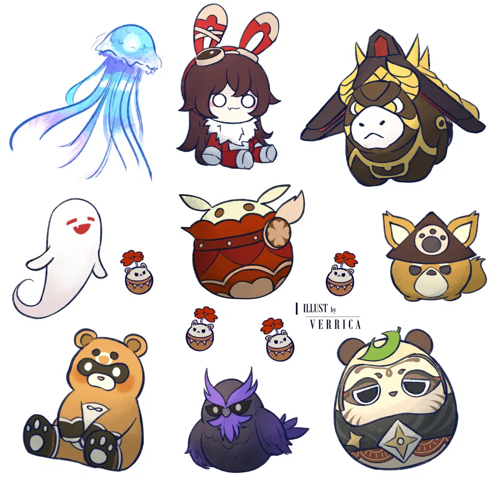 anime animal sidekicks