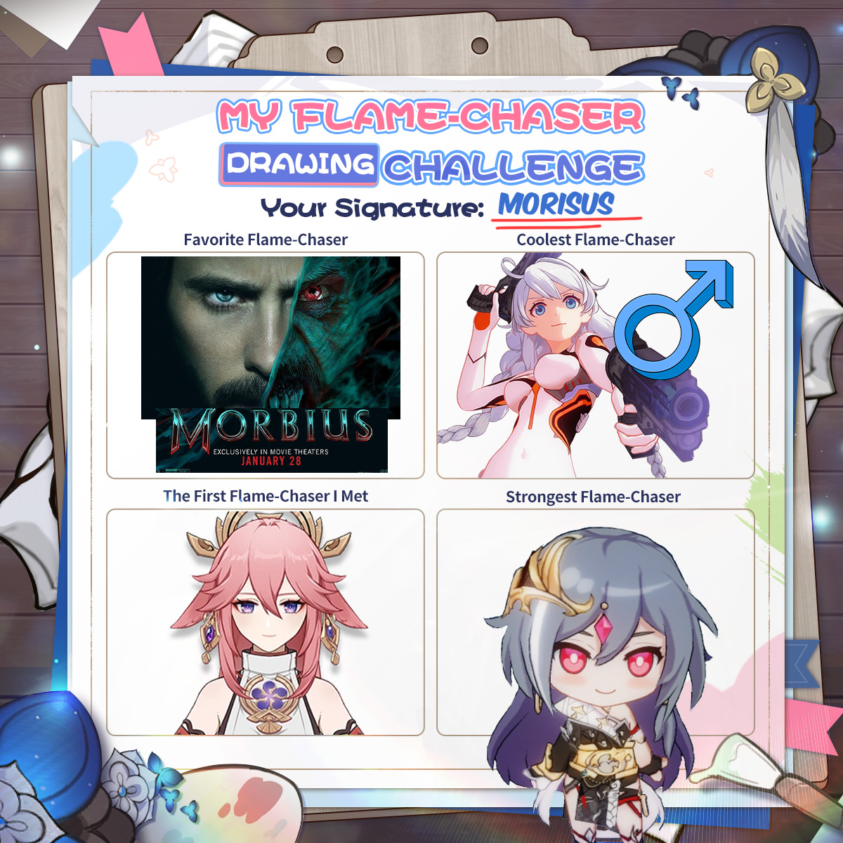 My Flame chaser image thingy Honkai Impact 3rd | HoYoLAB