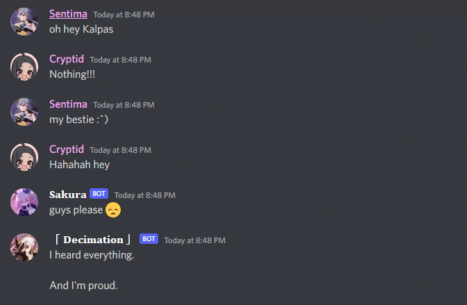Discord shenanigans (Part 2) | HoYoLAB