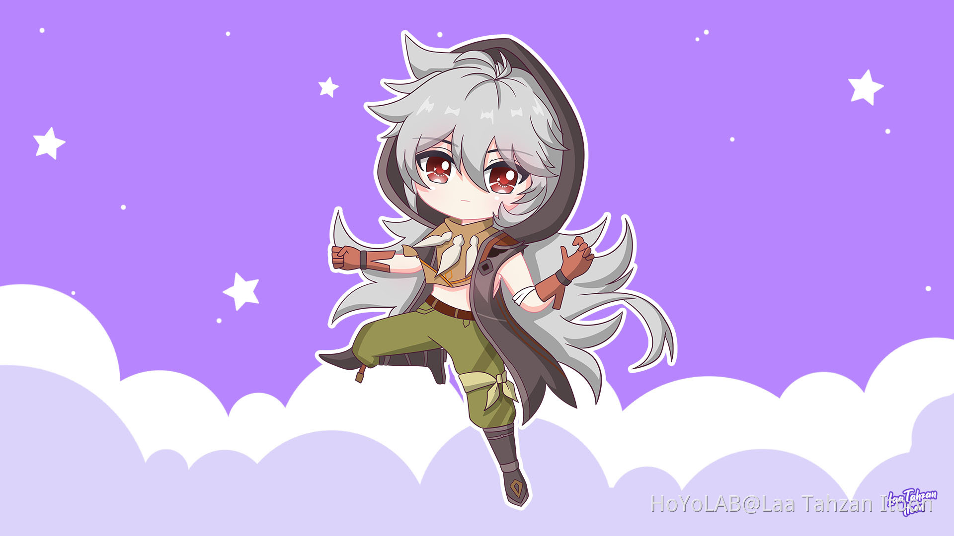 Chibi Razor in LaaTahzanItoon's Style Genshin Impact | HoYoLAB