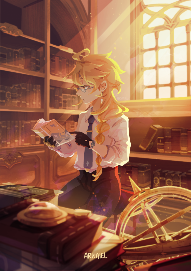 Library Corner Genshin Impact | HoYoLAB