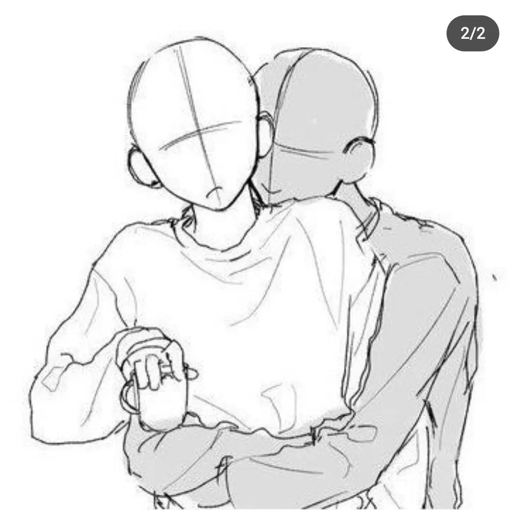 cute pose reference art