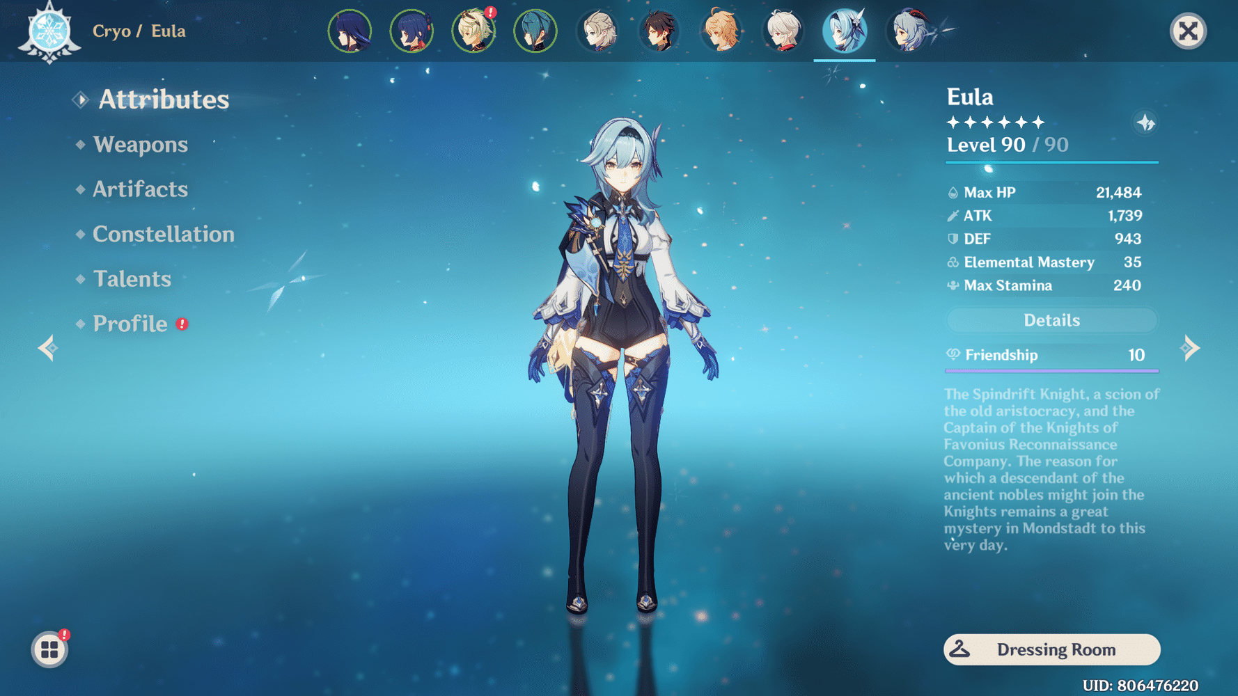 My Eula Build. Any Advice? Genshin Impact | HoYoLAB