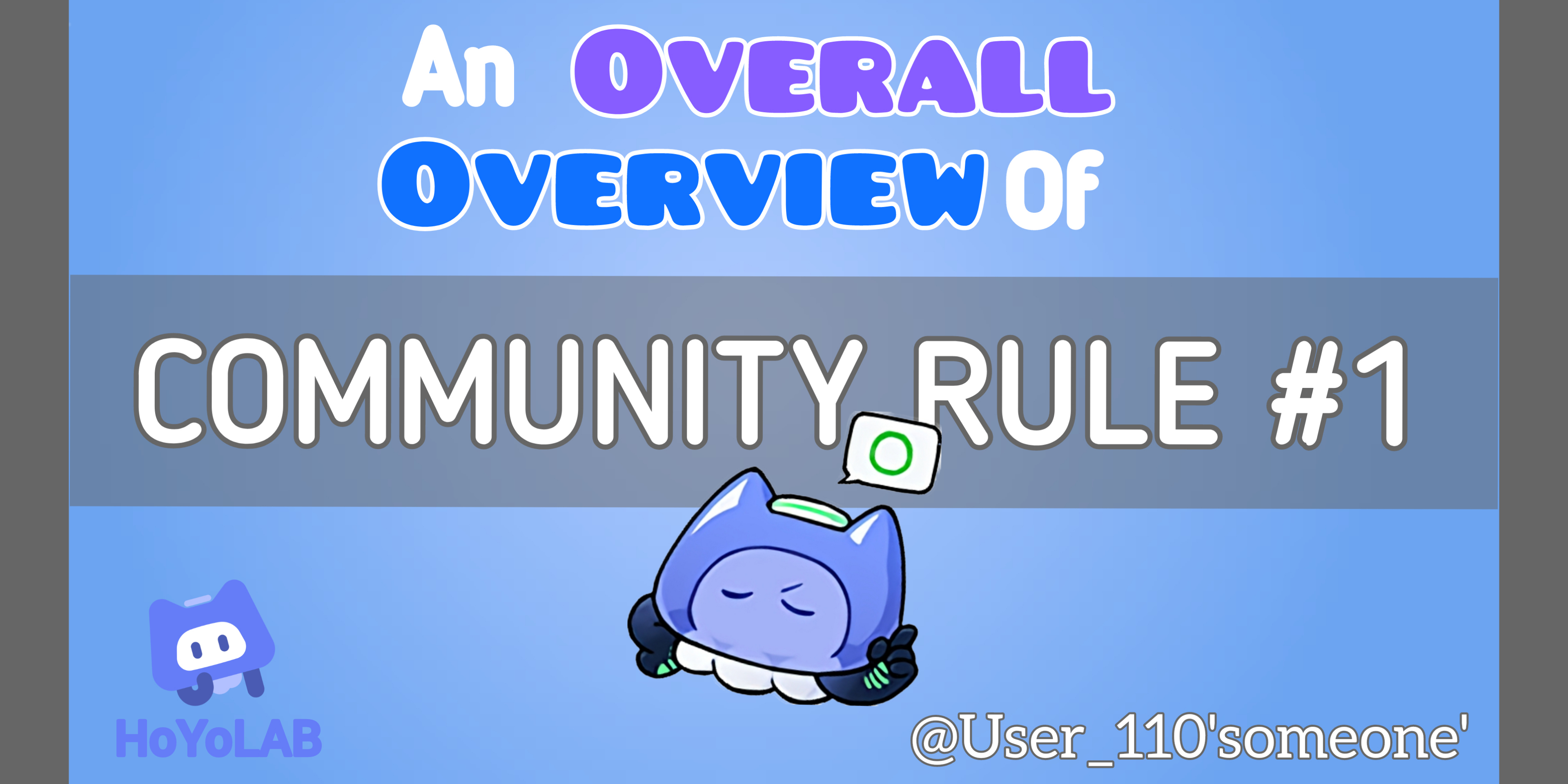 Rule #1 | From 0 to 1: HoYoLAB Guide | HoYoLAB