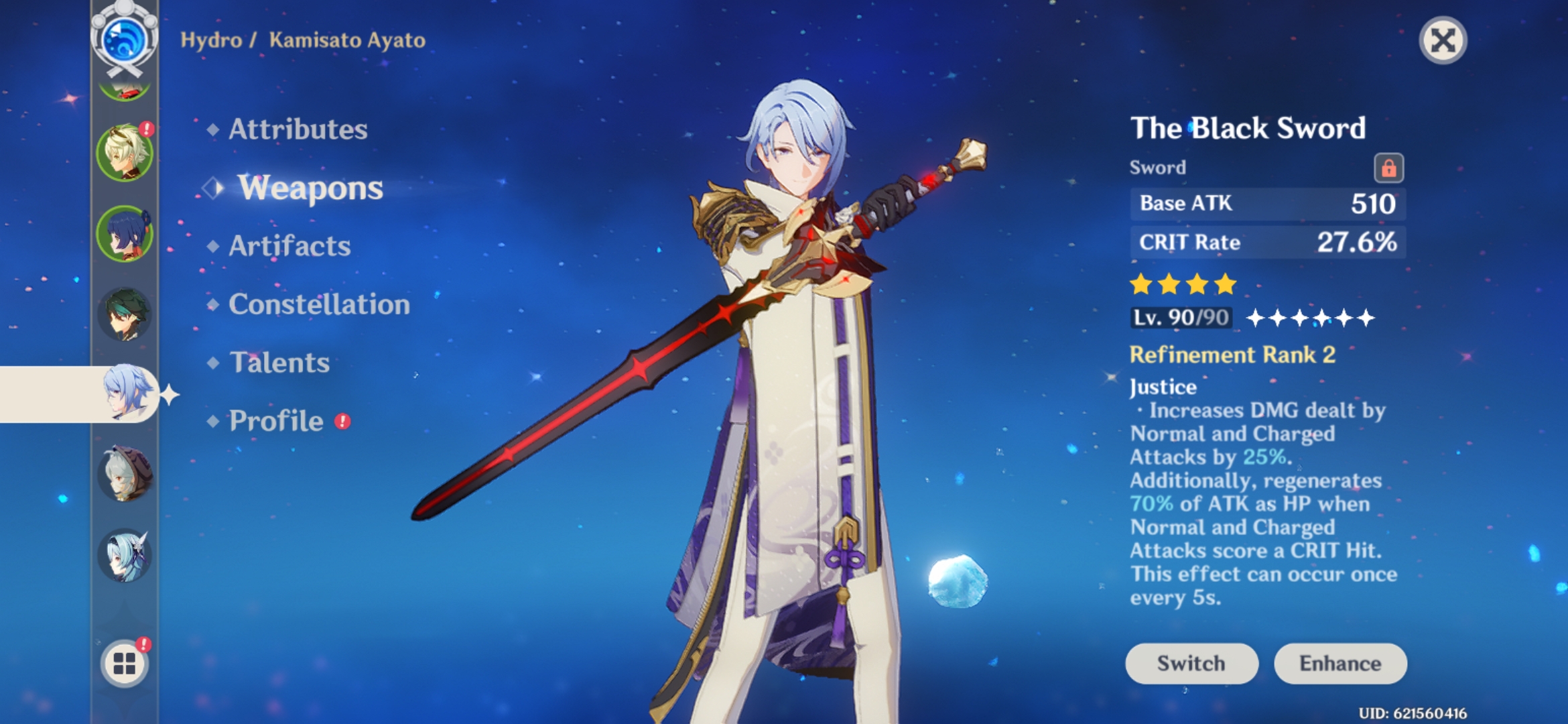 My Ayato Build(WorkInProgress) Genshin Impact | HoYoLAB