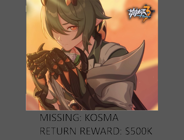 "Missing! Return Reward!!!" Honkai Impact 3rd | HoYoLAB