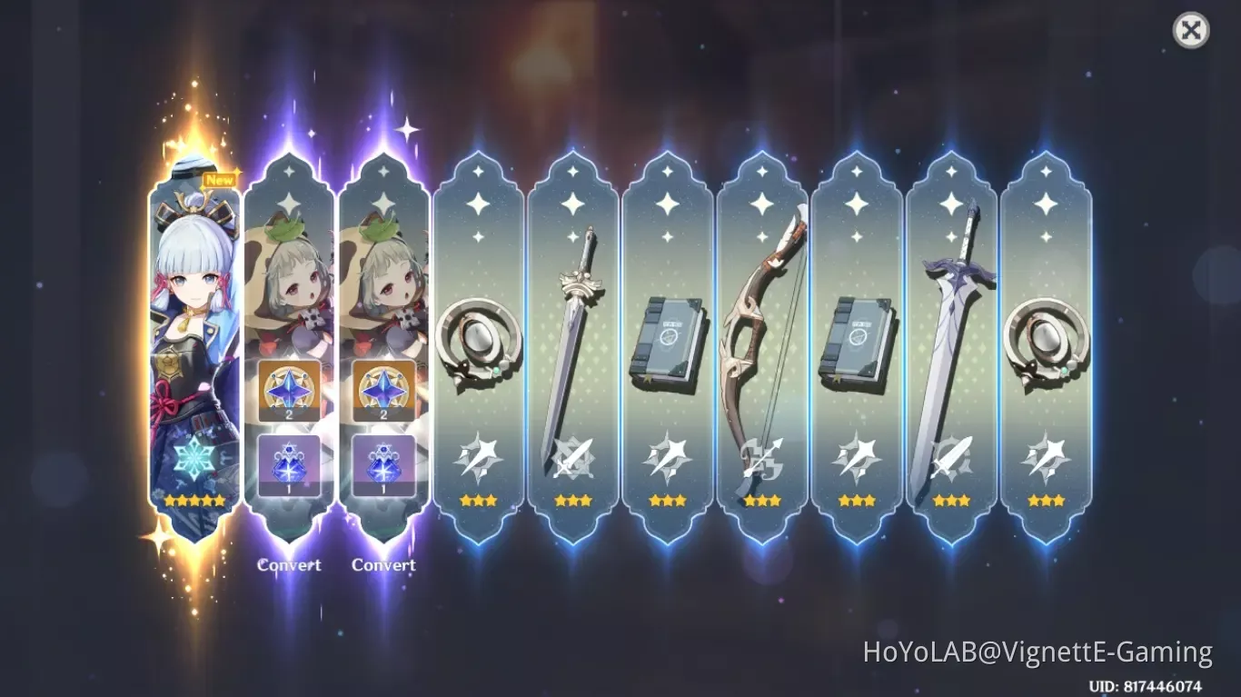 Ayaka Pull😌 Genshin Impact | HoYoLAB