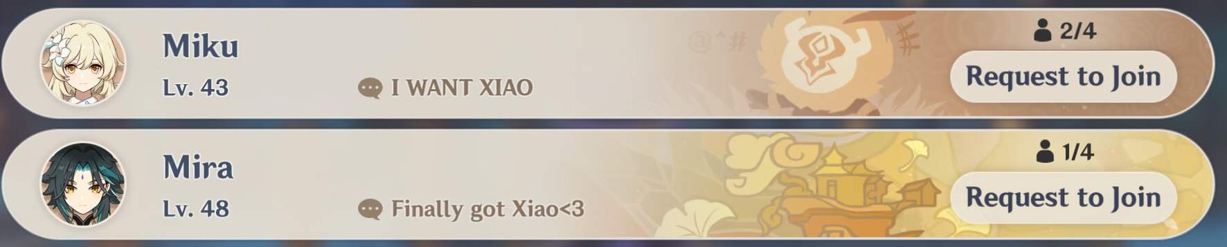 Genshin bios… Genshin Impact | HoYoLAB