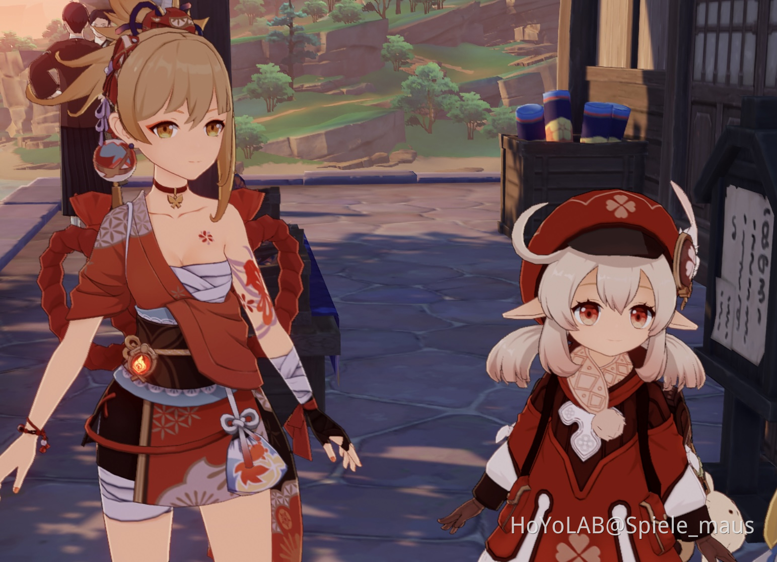 Yoimiya and Klee, best friends! Genshin Impact | HoYoLAB