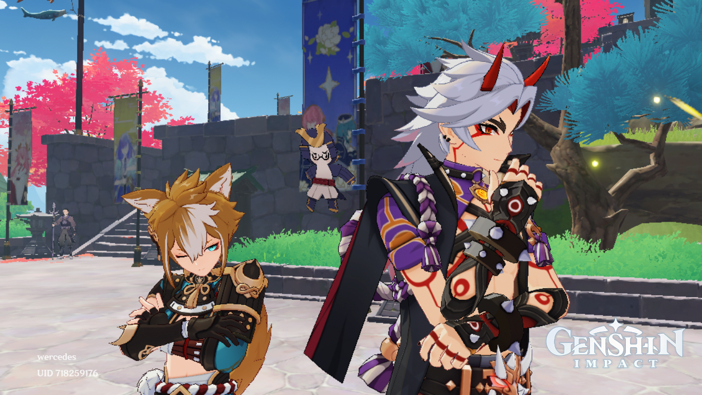 Mis fotos del Festival Irodori - Itto | Genshin Impact | HoYoLAB