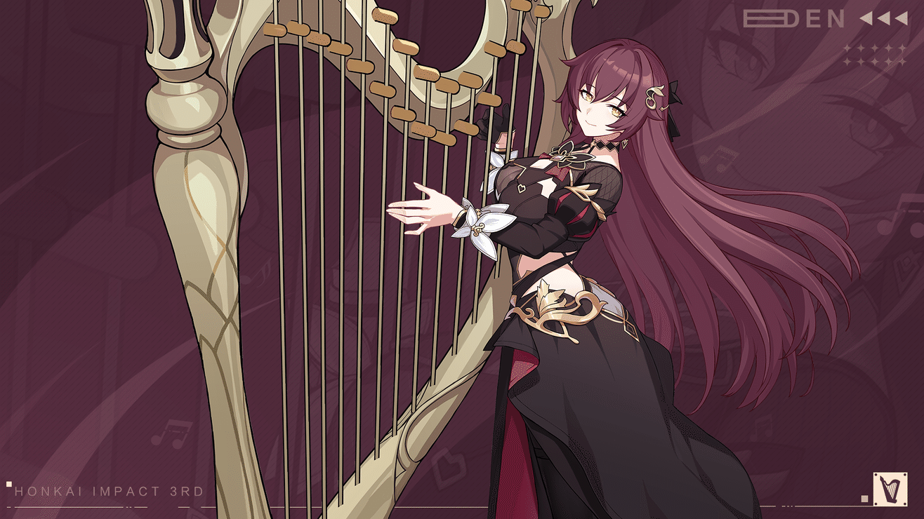[Wallpaper] EDEN - Lagu Emas Cemerlang | Honkai Impact 3rd | HoYoLAB