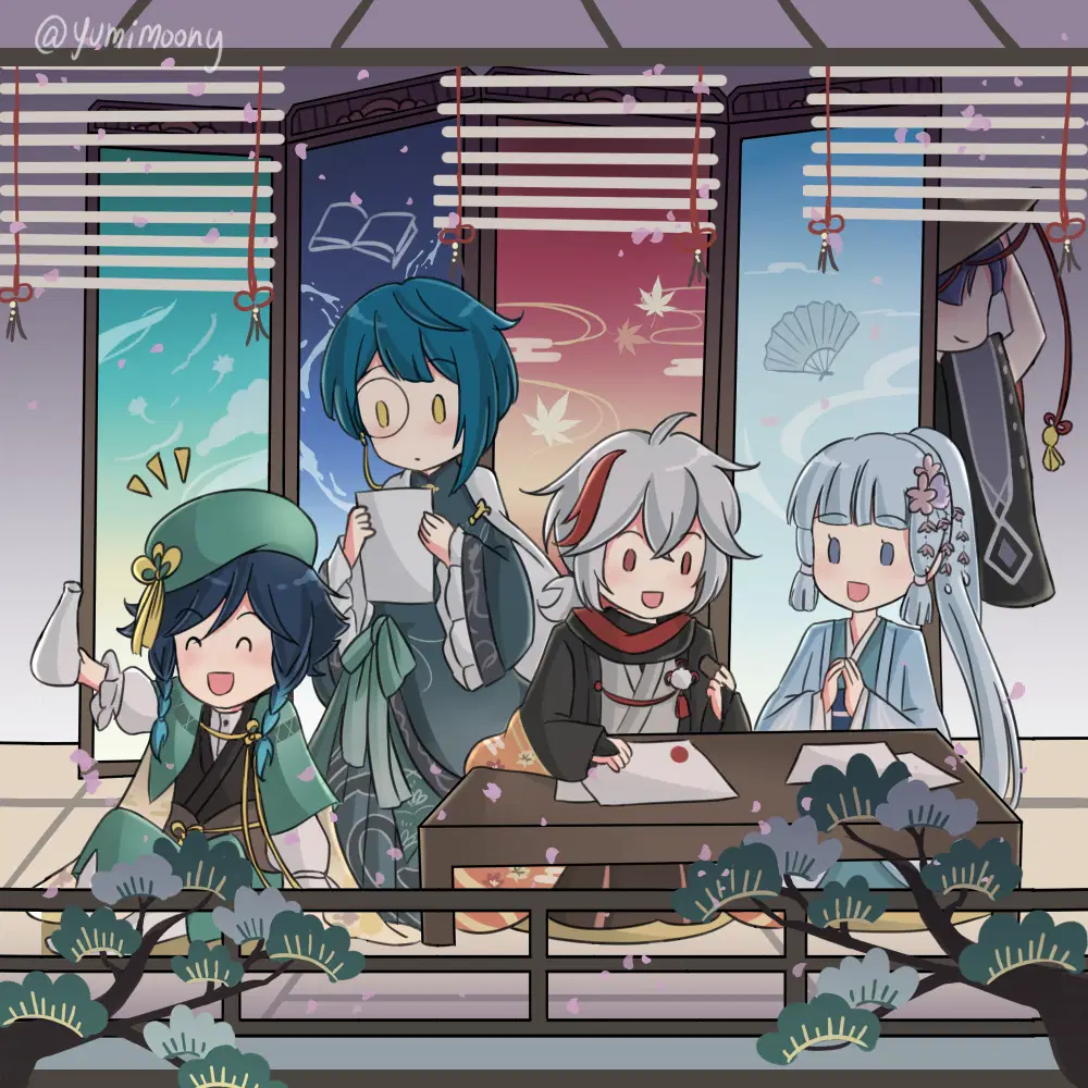 The five kasen Genshin Impact | HoYoLAB