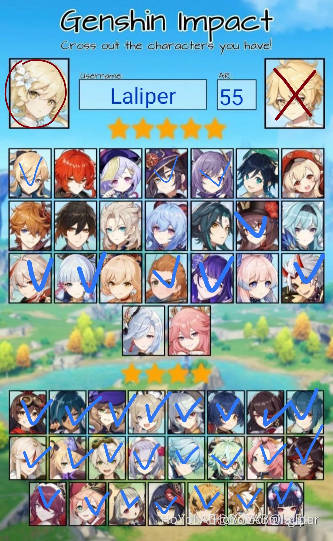 Mon bilan des persos Genshin Impact | HoYoLAB