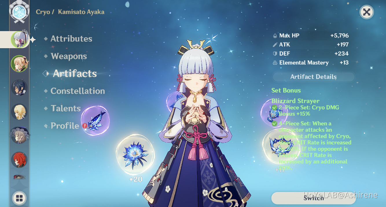 Here’s my ayaka build!!! Genshin Impact | HoYoLAB