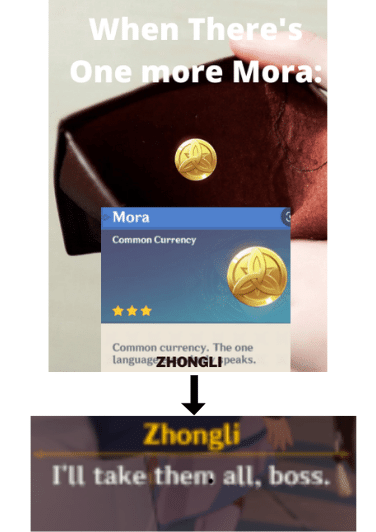 When there's One more Mora.... | HoYoLAB