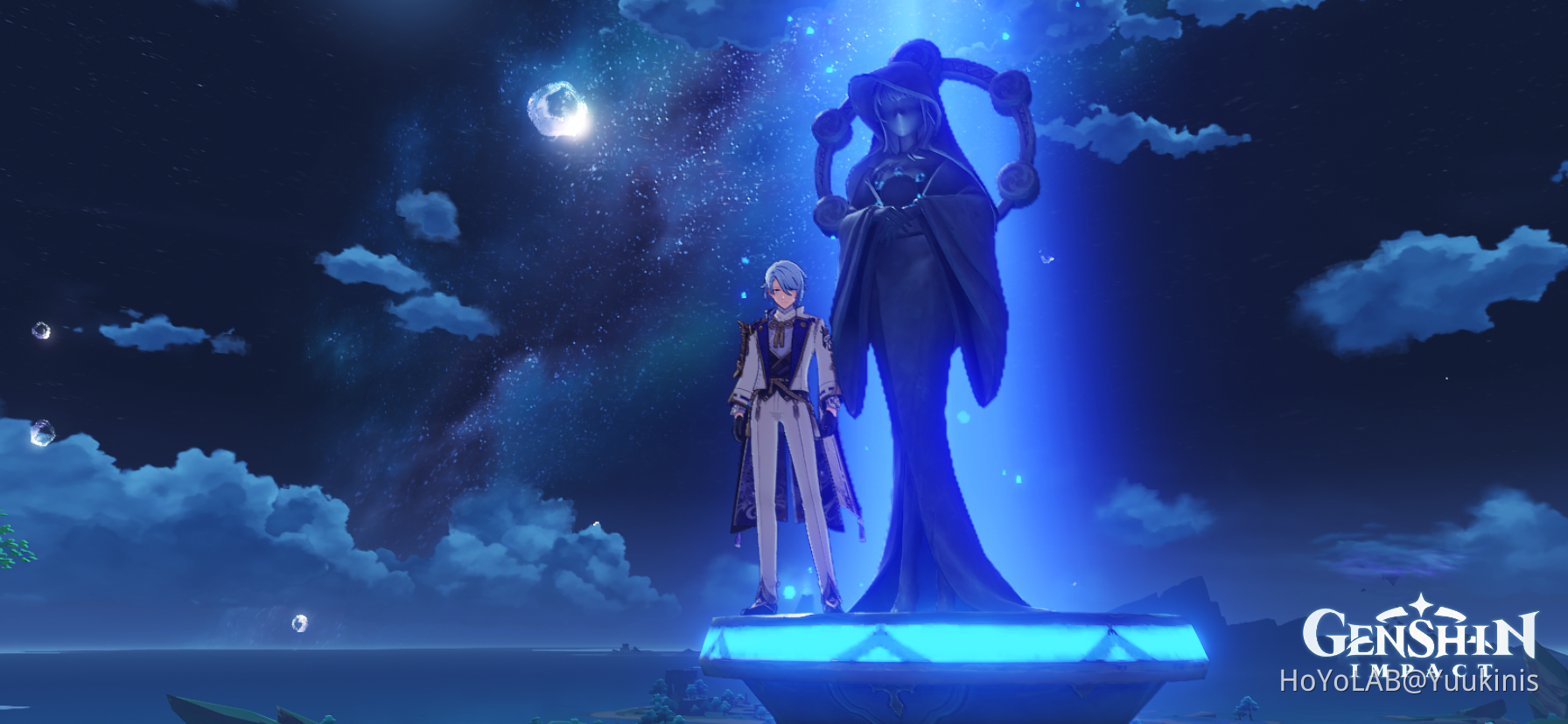 I love the night sky Genshin Impact | HoYoLAB