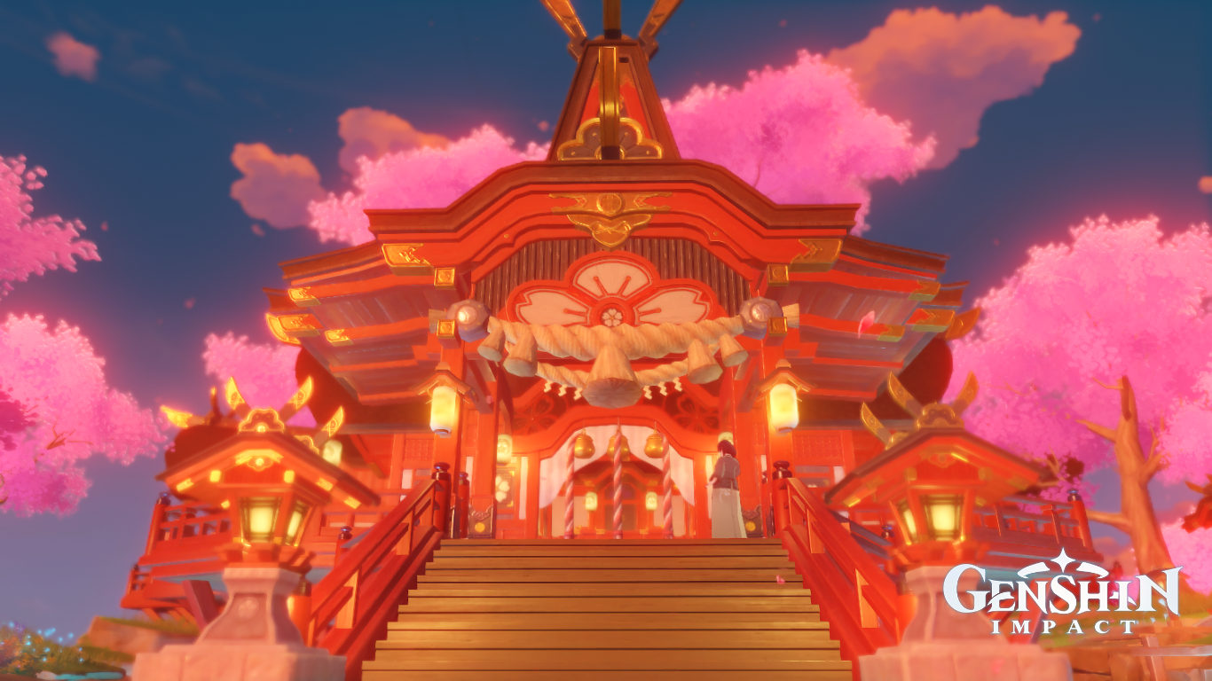 The Grand Narukami Shrine Genshin Impact | HoYoLAB
