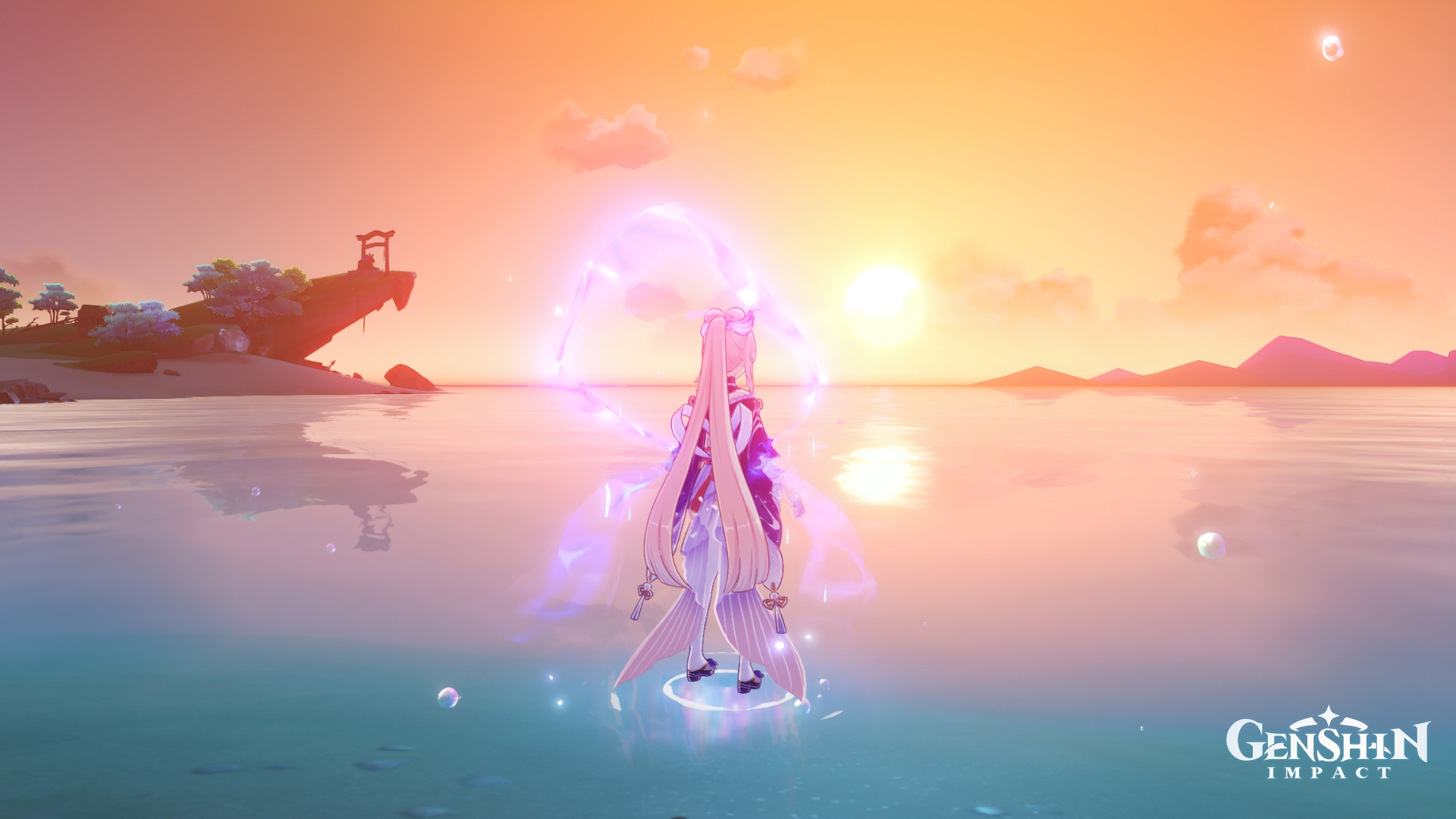 Seen from the ocean Genshin Impact | HoYoLAB