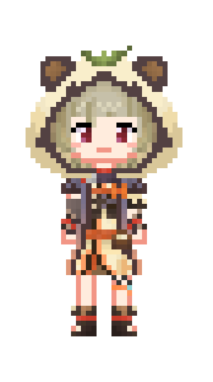 Sayu Pixel Sprite Genshin Impact | HoYoLAB