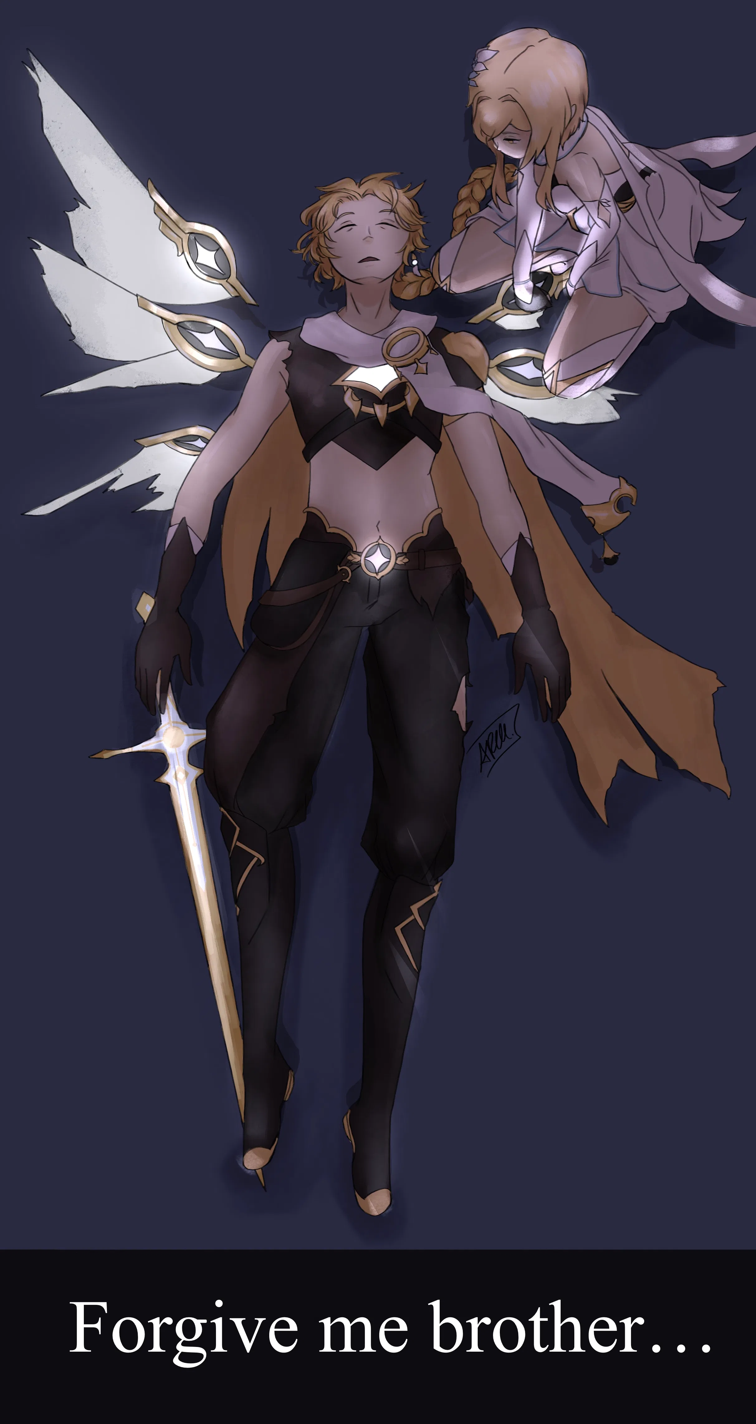 Aether and Lumine angst Genshin Impact | HoYoLAB