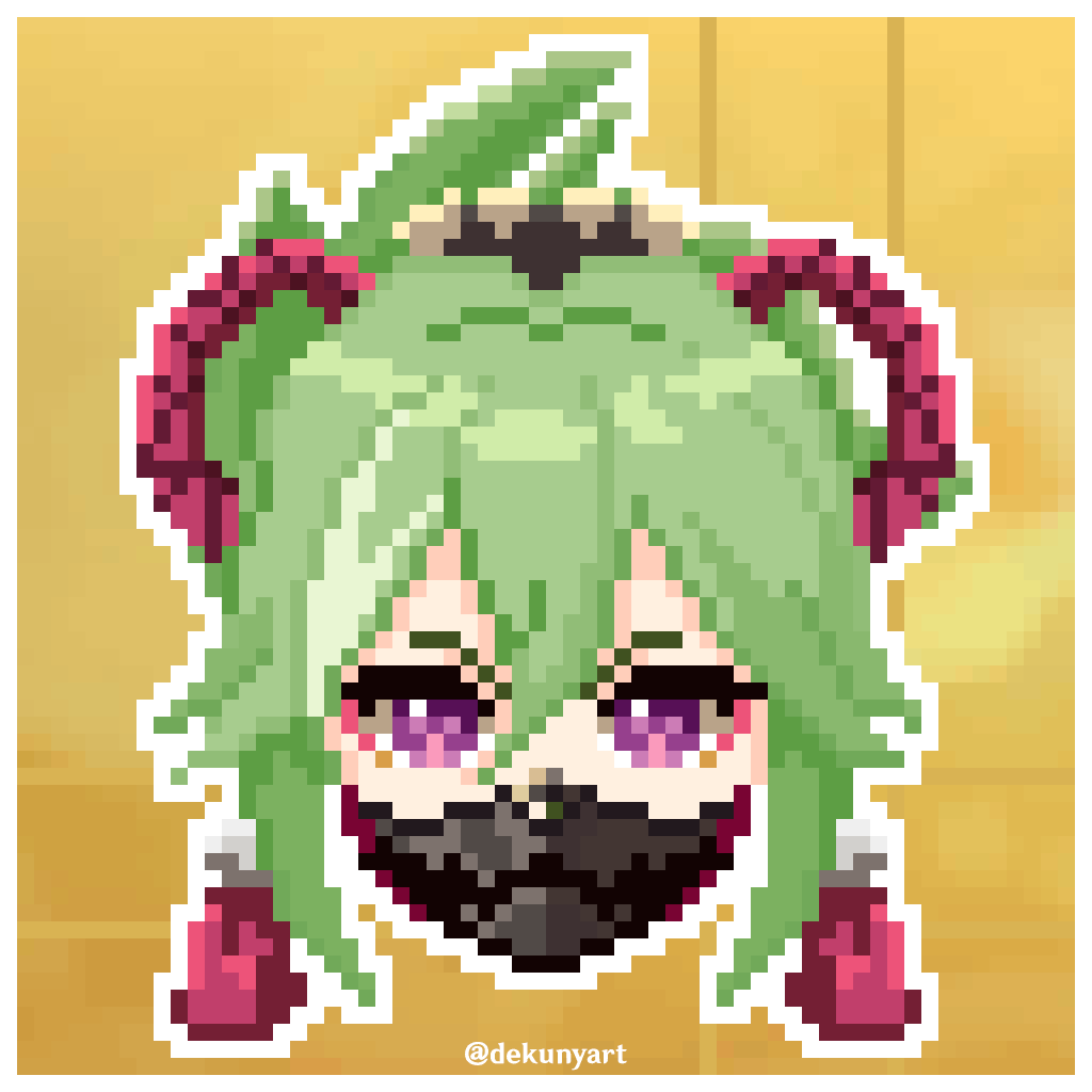 Kuki Shinobu Pixel Art Genshin Impact | HoYoLAB