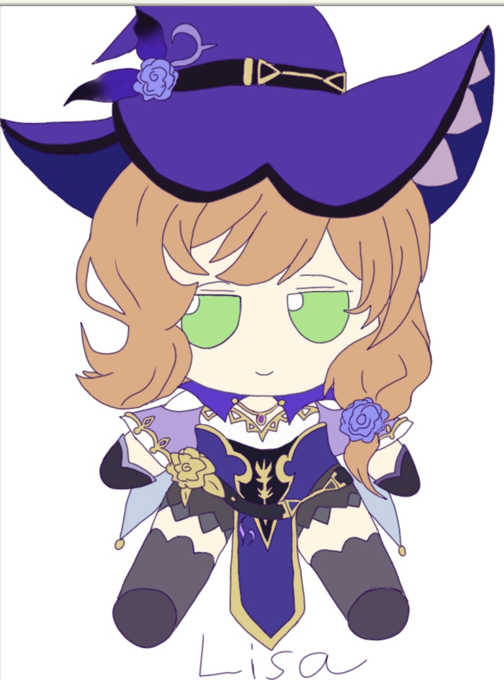 Lisa fumo Genshin Impact | HoYoLAB