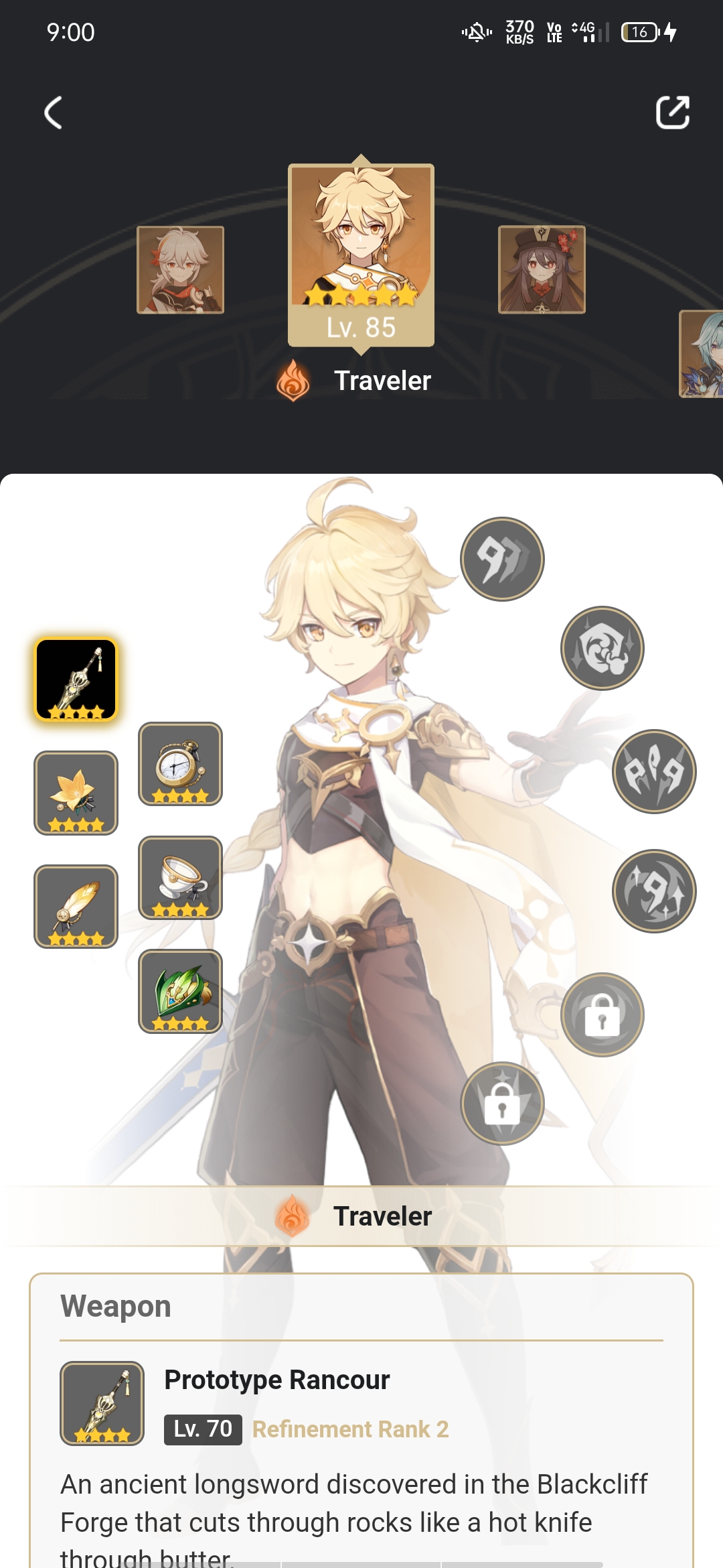 Pyro traveller Genshin Impact | HoYoLAB