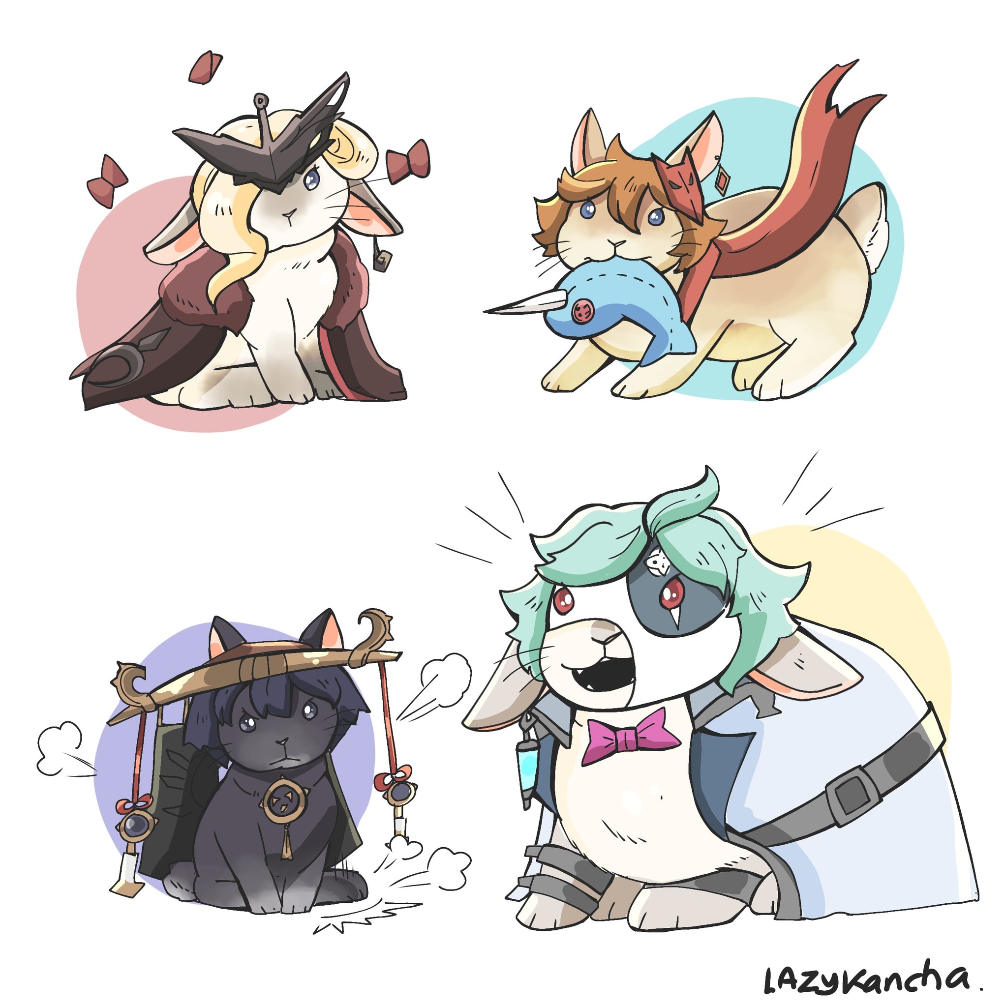 fatui harbinger the rabbits🐇 Genshin Impact | HoYoLAB