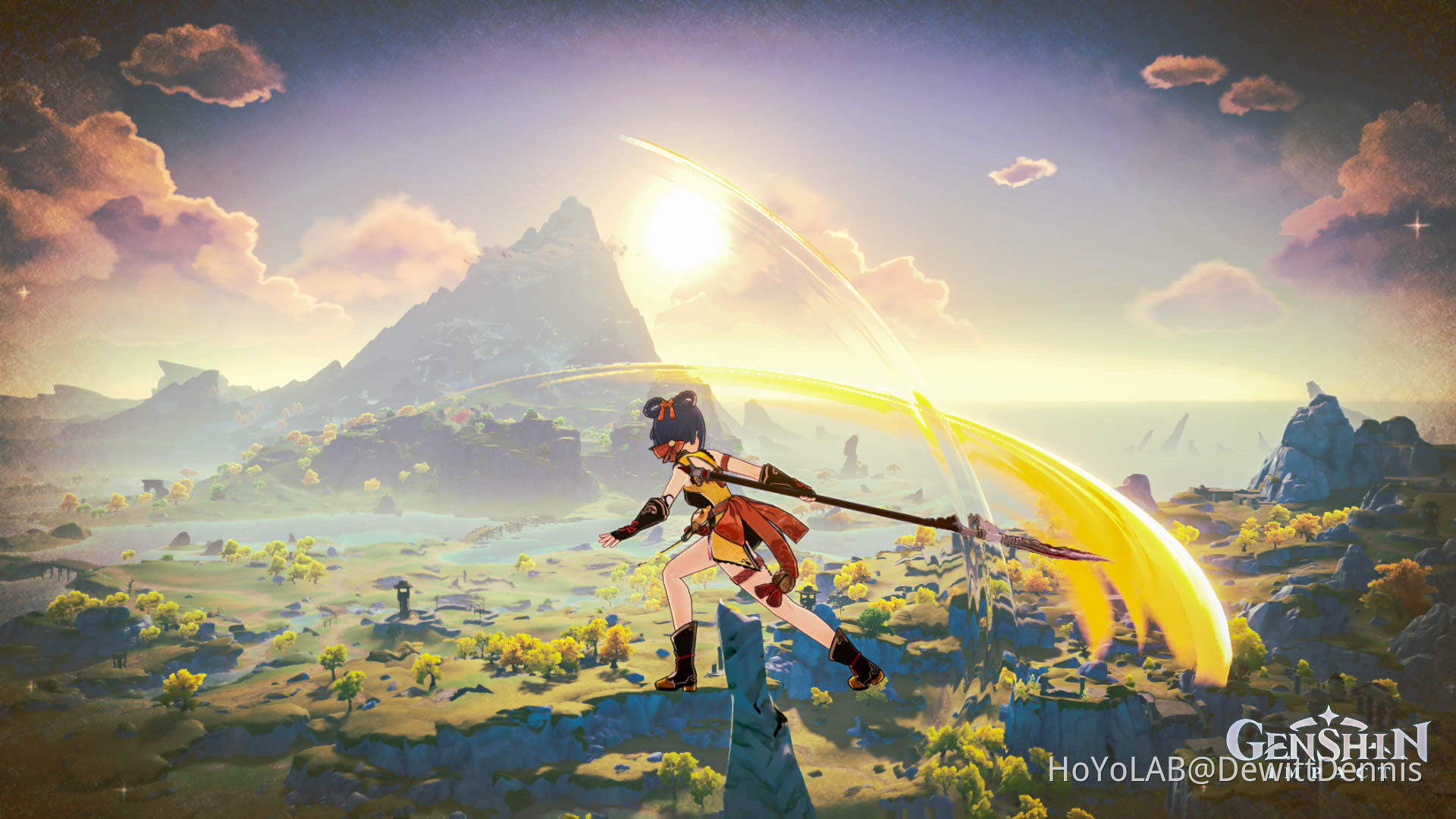 Morning exercise with Xiangling / GI Story # 33 | Genshin Impact | HoYoLAB