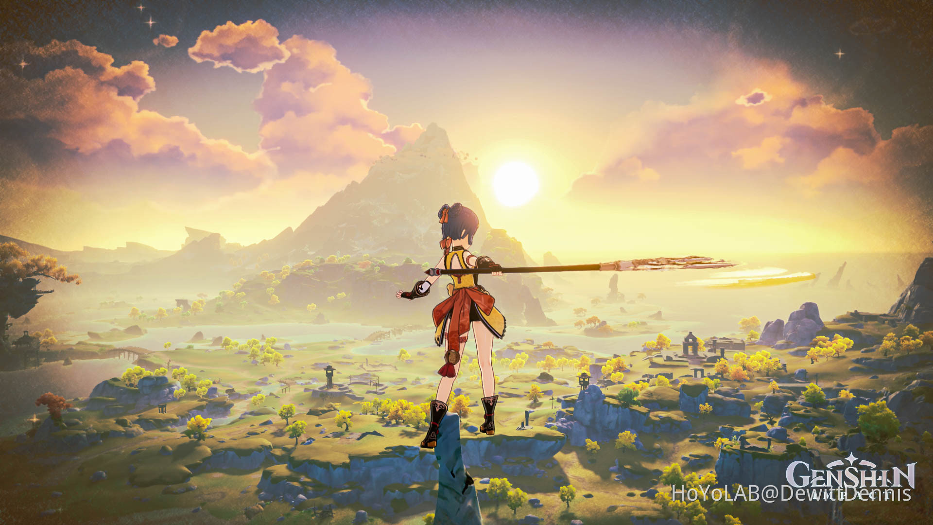 Morning exercise with Xiangling / GI Story # 33 | Genshin Impact | HoYoLAB