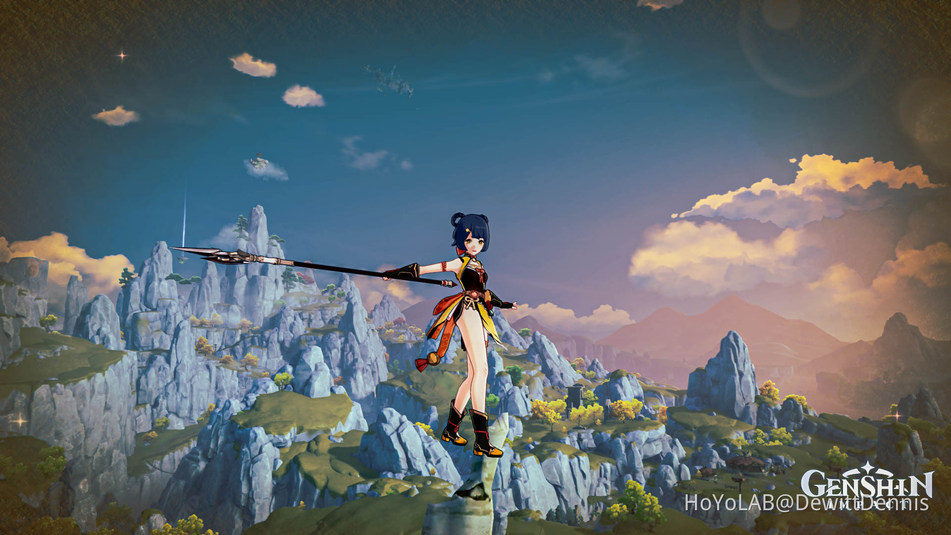 Morning exercise with Xiangling / GI Story # 33 | Genshin Impact | HoYoLAB