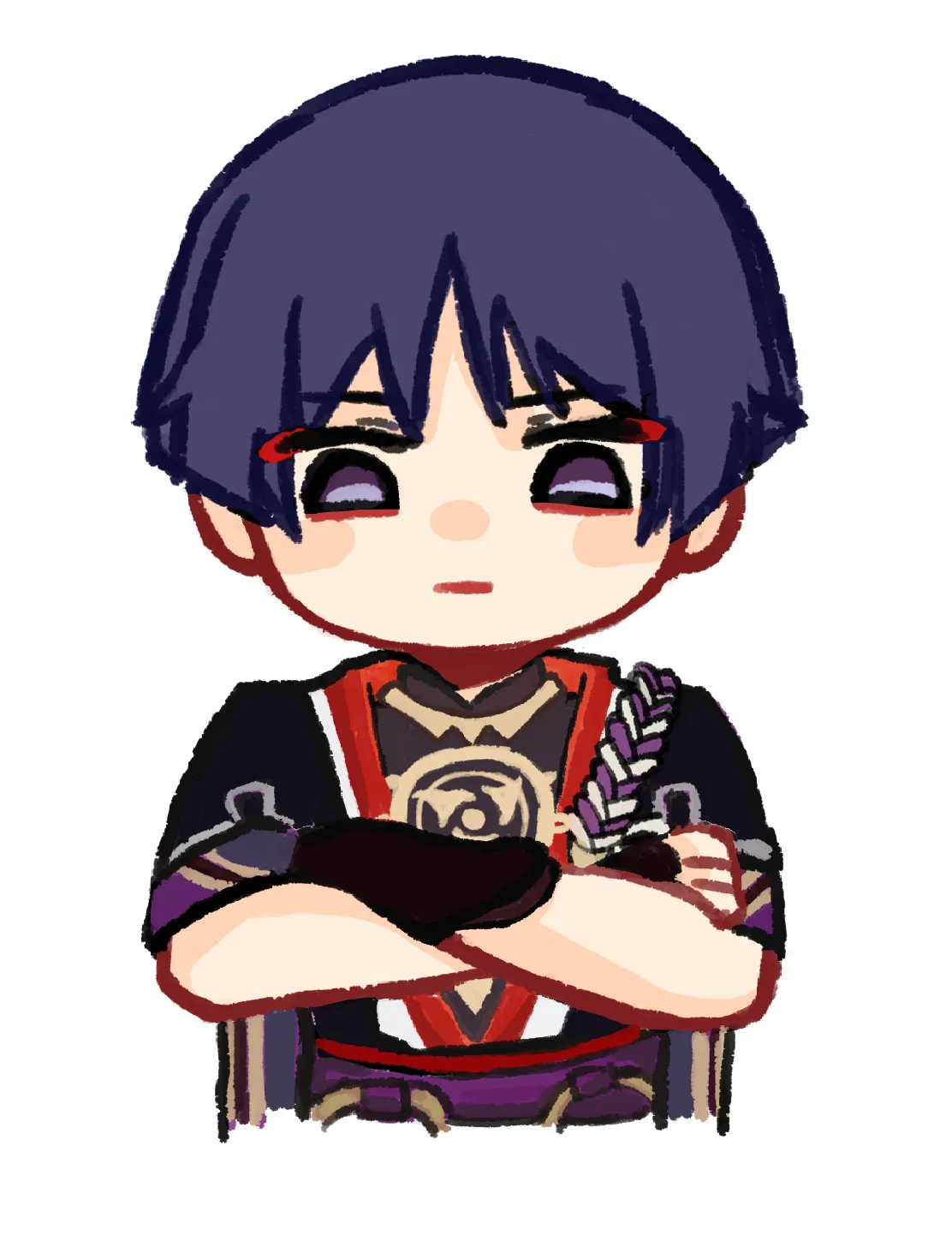 Scaramouche sticker Genshin Impact | HoYoLAB