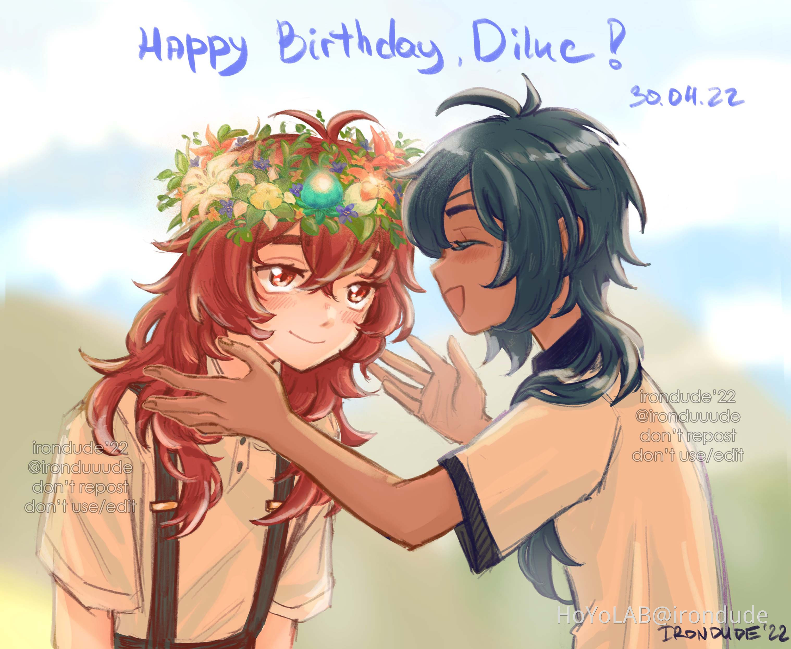 Happy Birthday, Diluc! Genshin Impact | HoYoLAB