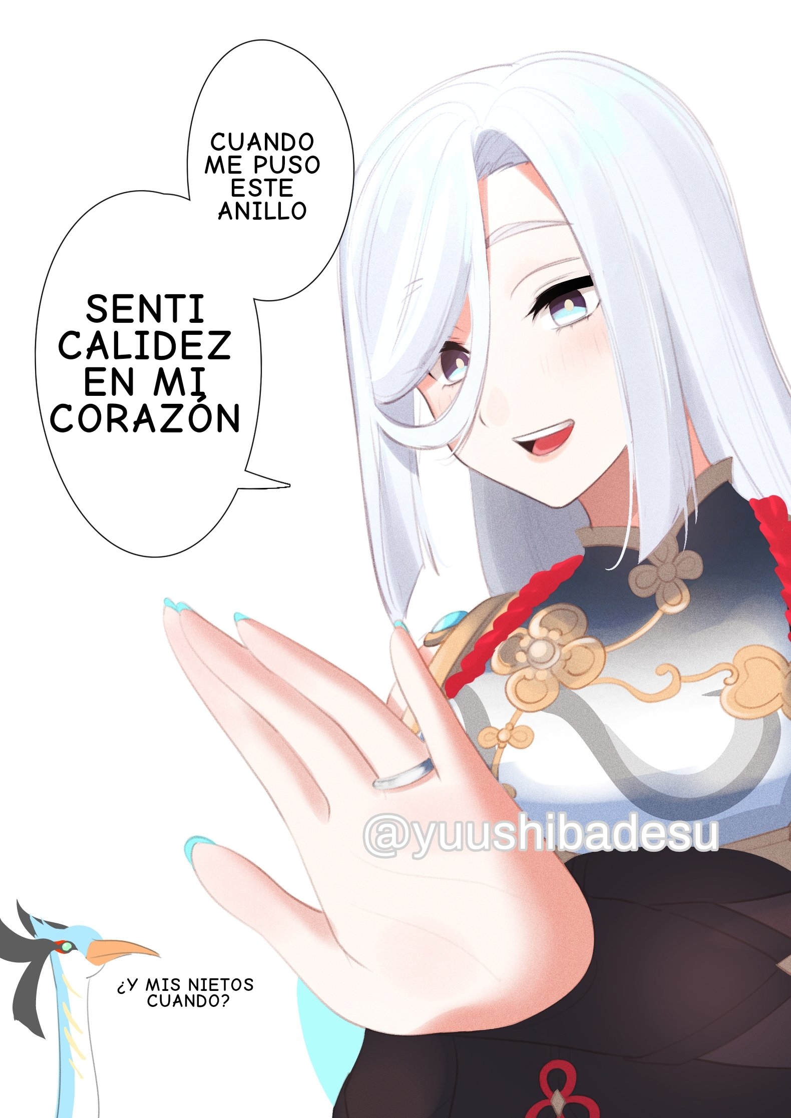 La propuesta de Aether a Shenhe | Genshin Impact | HoYoLAB