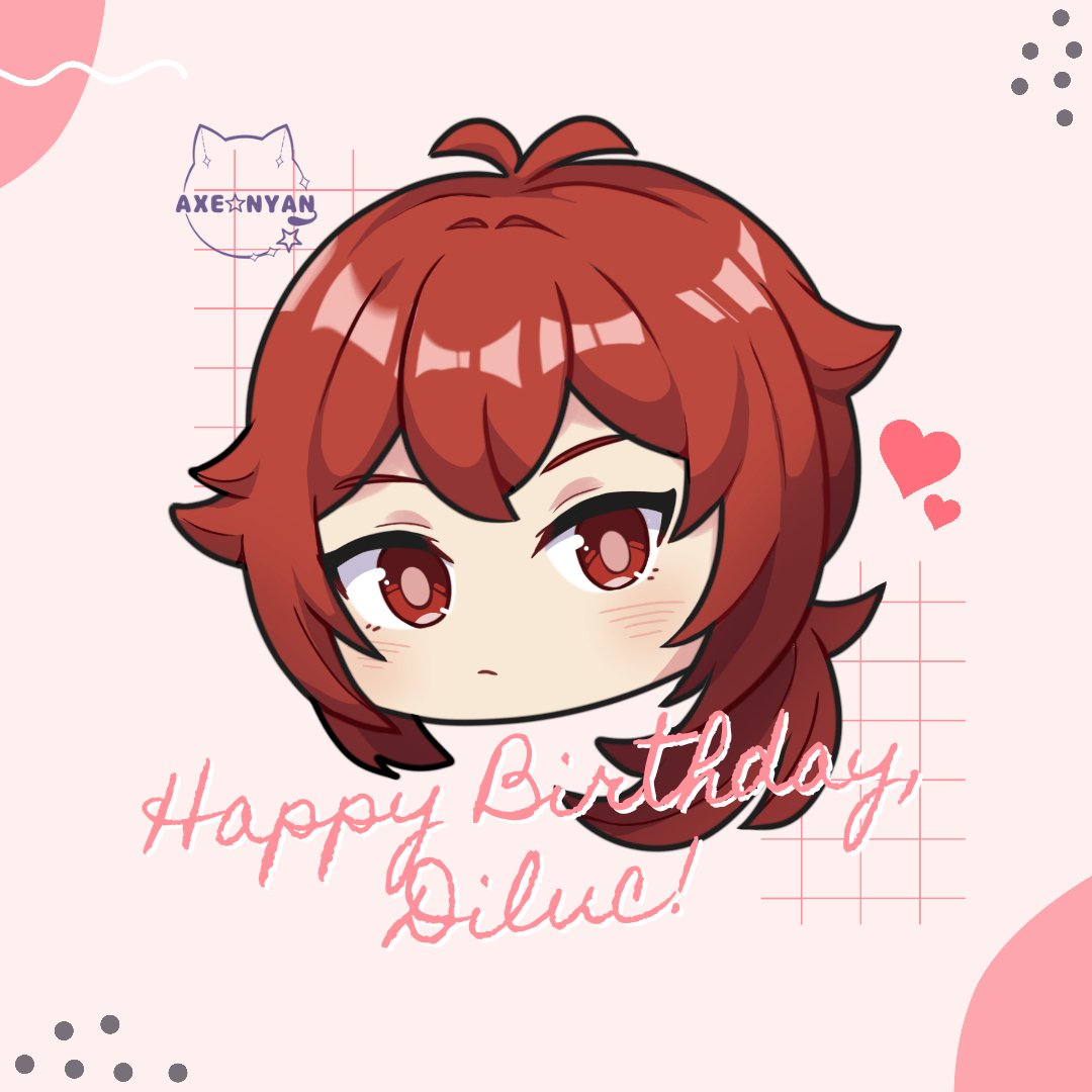 Happy Birthday Diluc ️🔥 Genshin Impact | HoYoLAB