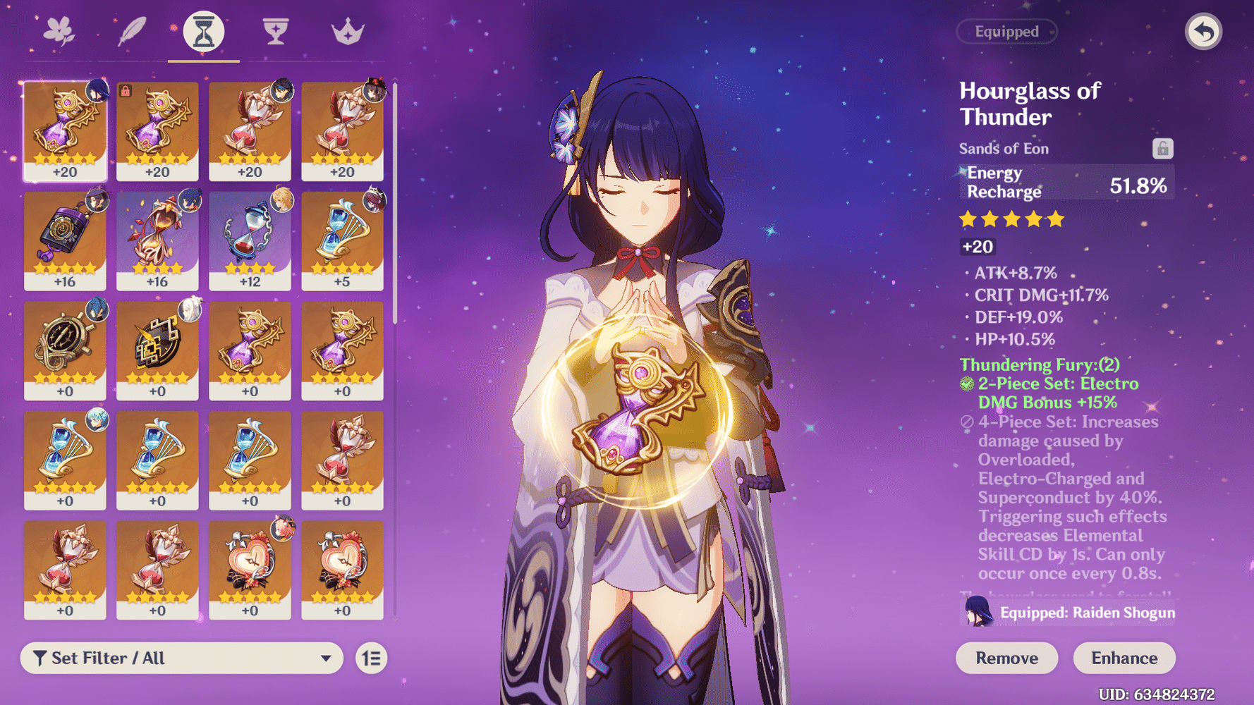 Raiden Complete Build Genshin Impact | HoYoLAB