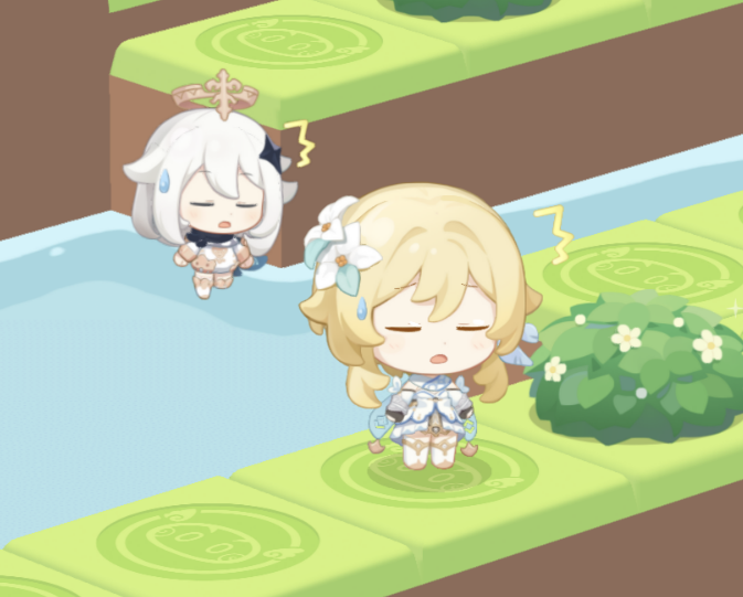 OMG chibi Lumine is just the cutest!!! | Genshin Impact | HoYoLAB