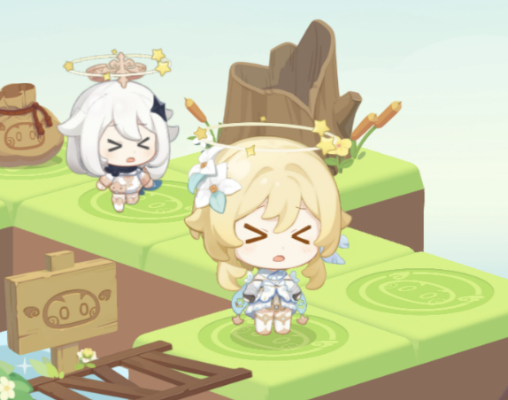 OMG chibi Lumine is just the cutest!!! | Genshin Impact | HoYoLAB