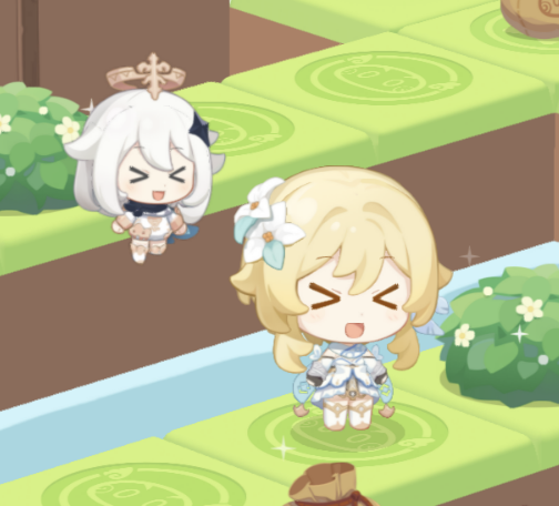 OMG chibi Lumine is just the cutest!!! | Genshin Impact | HoYoLAB