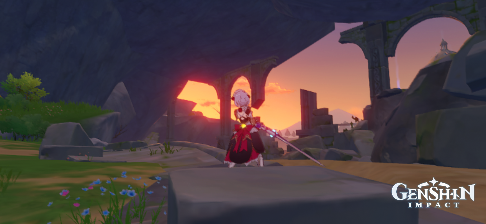 sunset in dvalin's lair Genshin Impact | HoYoLAB