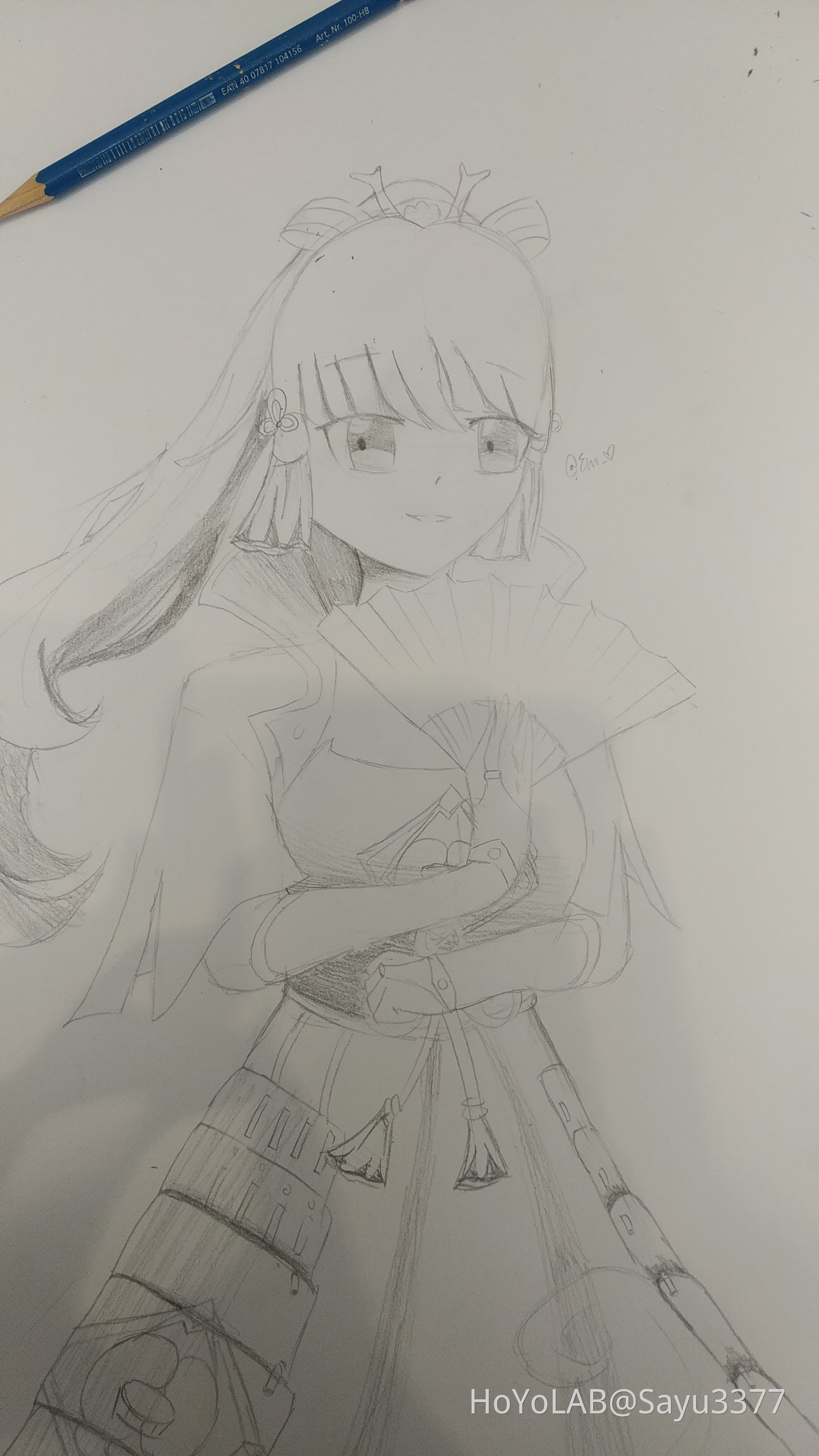 Ayaya sketch 2 Genshin Impact | HoYoLAB