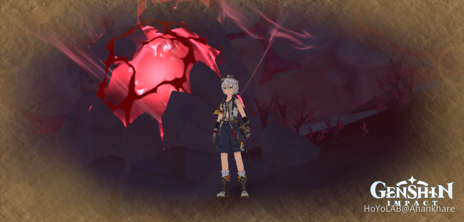 Red Glowing something Genshin Impact | HoYoLAB